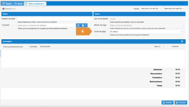 Módulo de autofactura – Mi Contador